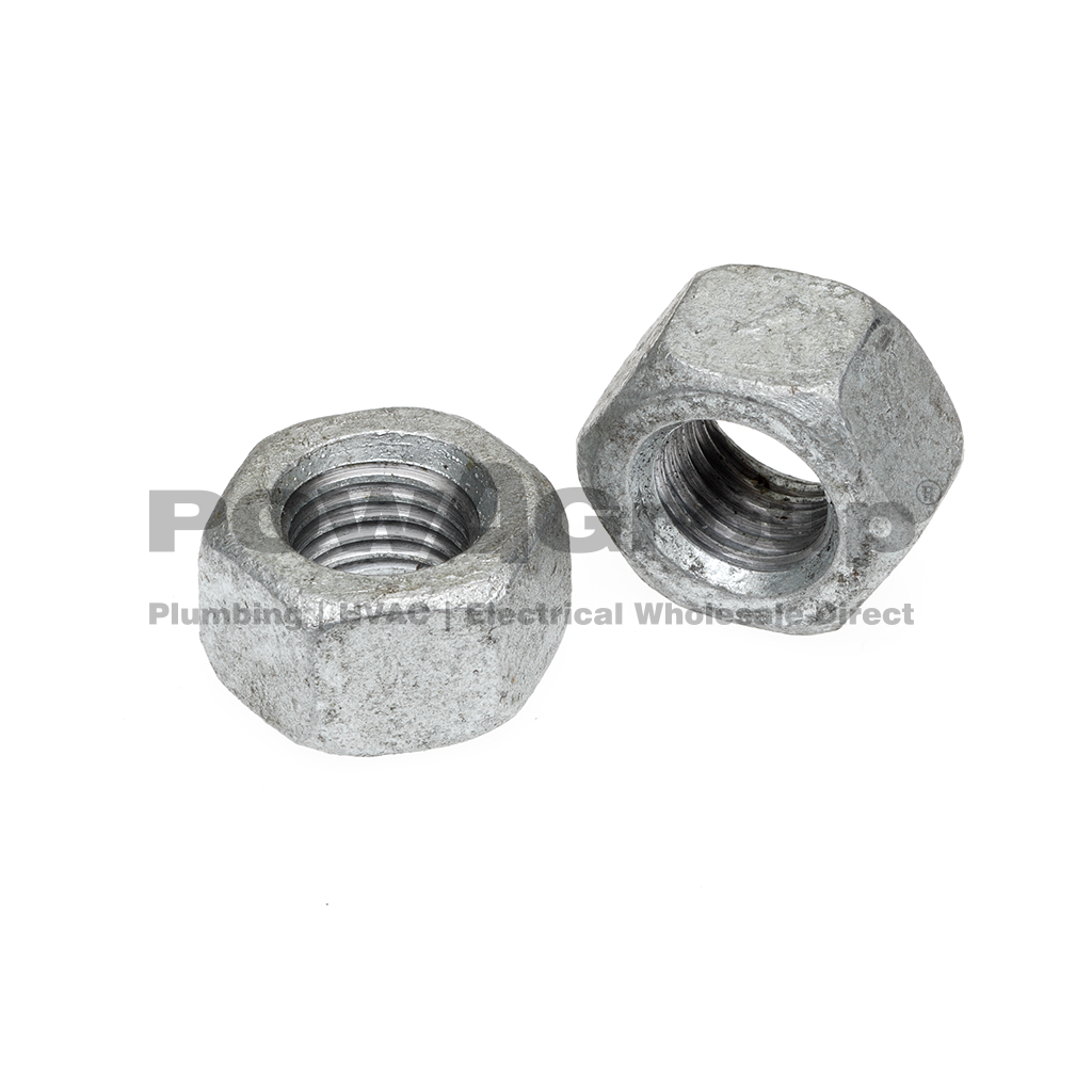 M10 Nut Hex 8.8 Hot Dipped Galvanised | PowAGroup Global Pty Ltd
