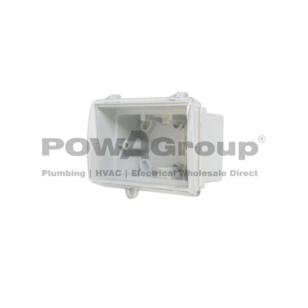 *PO* Weatherproof Mounting Enclosure Clear Cover Lockable | PowAGroup ...